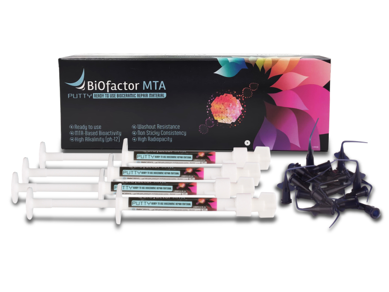 BIOFACTOR MTA PUTTY - Mineral Trioxide Aggregate - IMICRYL DENTAL