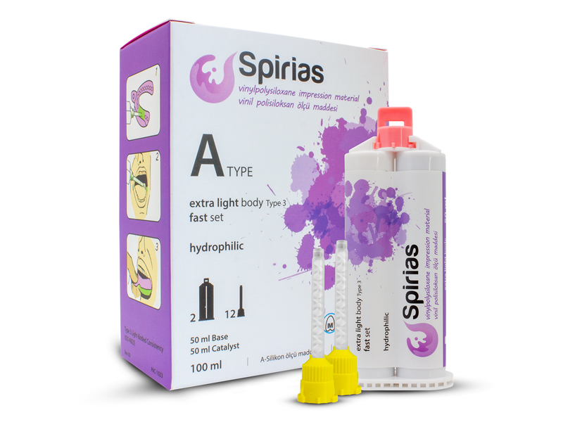 Spirias - Type A Silicone Impression Materials - Imicryl Dental